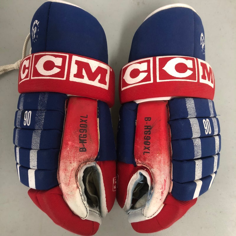 CCM Supra M-HG115S Gloves 15" Vintage Hockey Gloves | SidelineSwap