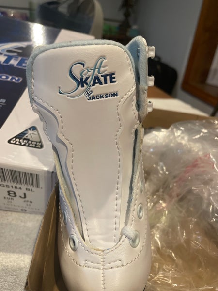Brand new junior girls size 8J SOFT SKATE BY JACKSON FIGURE SKATES ...