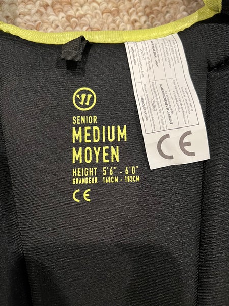 Senior Medium Warrior Alpha QX5 Shoulder Pads | SidelineSwap | Buy and ...