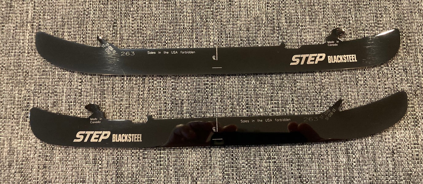 DISCONTINUED Brand New Step Steel ST EDGE Blacksteel 263 mm for Bauer ...