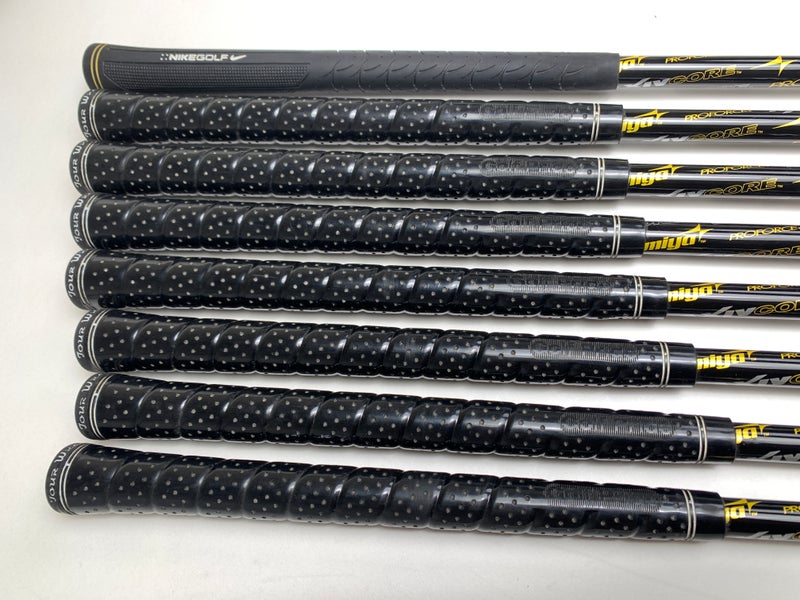Nike Sasquatch Machspeed Iron Set 4-PW+AW UST Mamiya ProForce AxivCore Reg RH | SidelineSwap ...