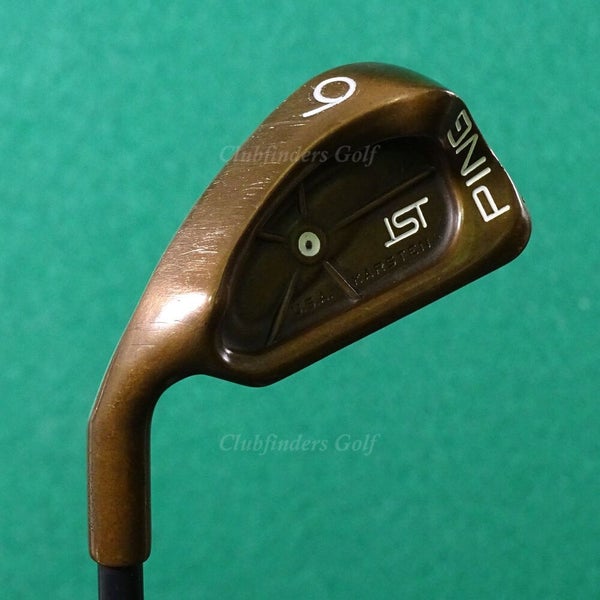 LH Ping ISI BeCu Copper White Dot Single 6 Iron Ping U44 Graphite ...