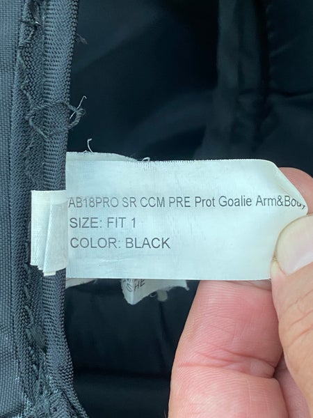 CCM Premier AB18PRO D30 Pro Stock Goalie Chest and Arm Protector 3775 ...
