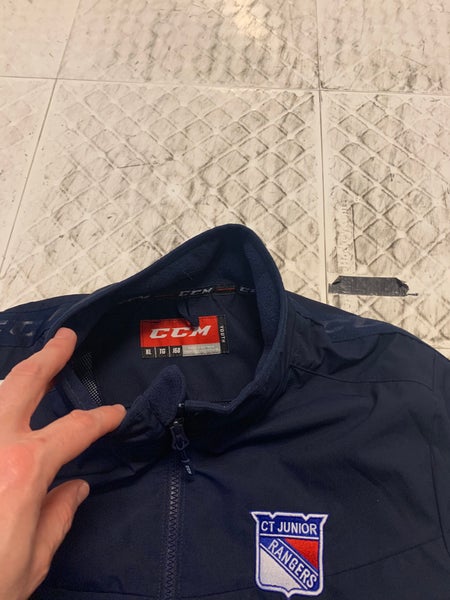 CT Jr Rangers AAA Warm Up Jacket Youth XL | SidelineSwap | Buy and Sell ...