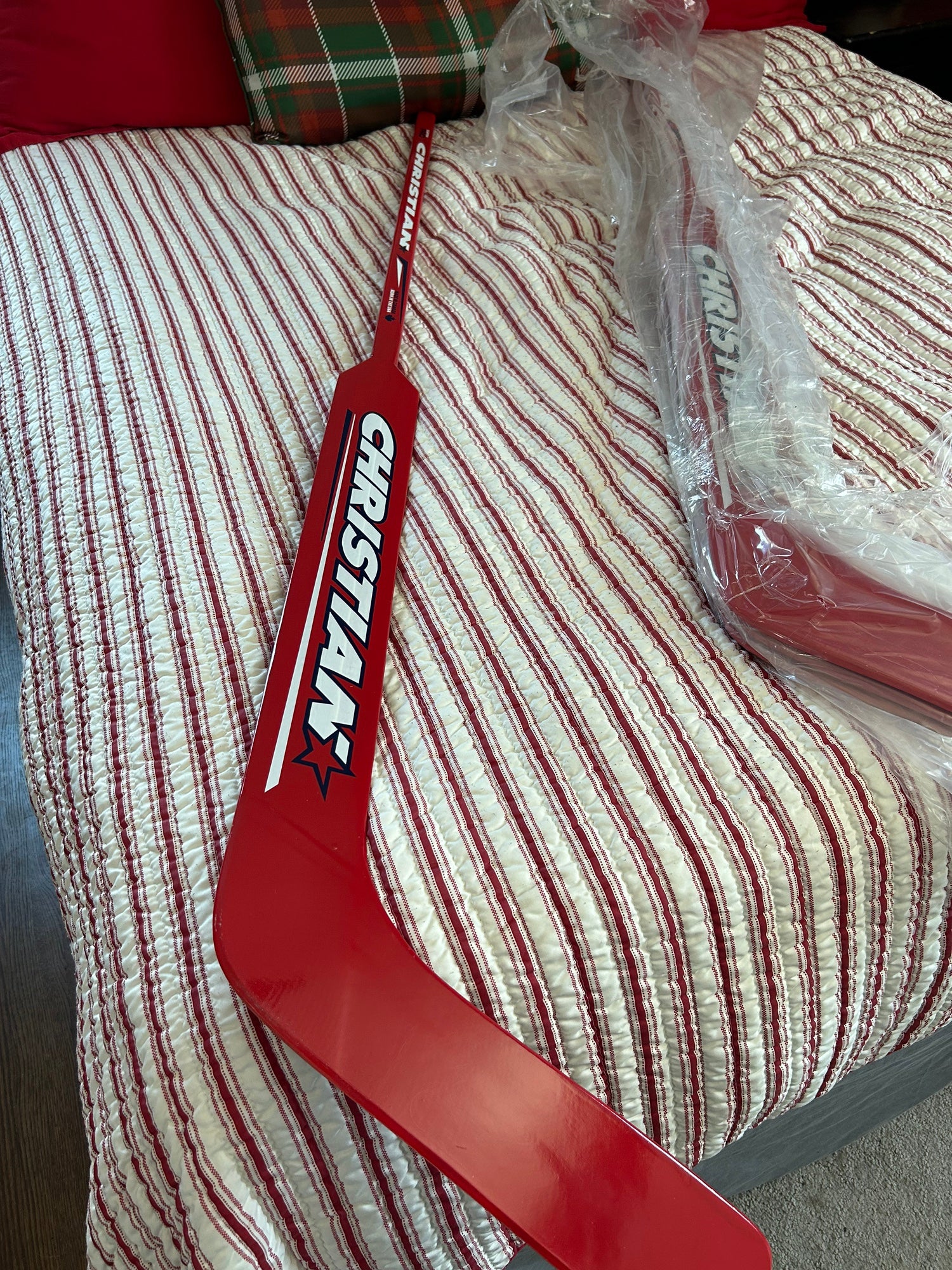 2-pack Christian custom goalie sticks | SidelineSwap