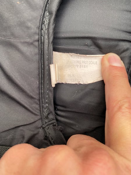 CCM Premier AB18PRO D30 Pro Stock Goalie Chest and Arm Protector 3783 ...