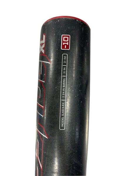 Used Louisville Slugger Assault Xl 31" -10 Drop Usssa 2 3 4 Barrel Bats ...