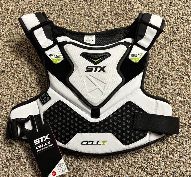 Adult Extra Large STX Cell V Shoulder Pads | SidelineSwap | Buy and ...