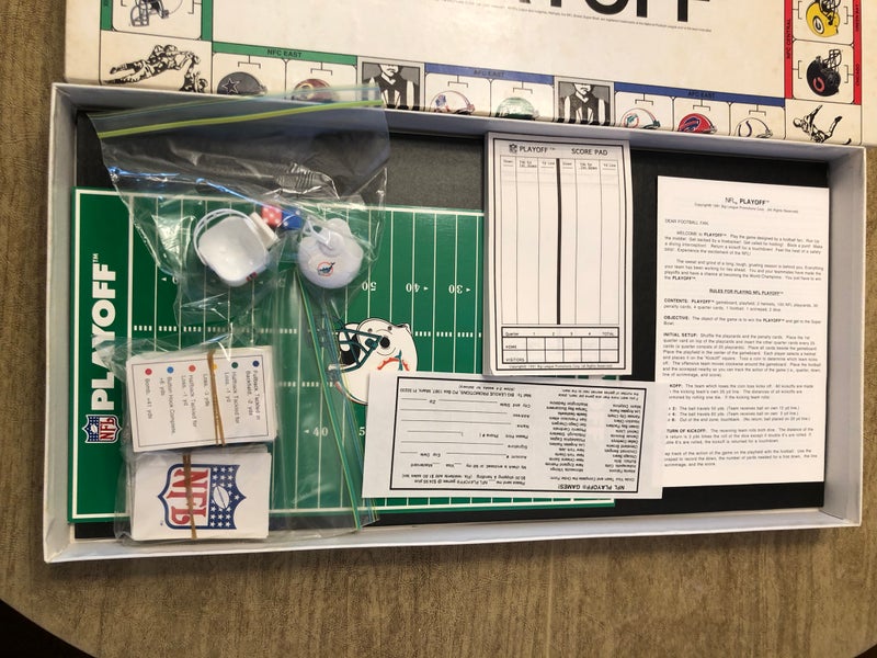 Vintage 1991 Monopoly Team NFL Playoff Board Game Miami Dolphins ...