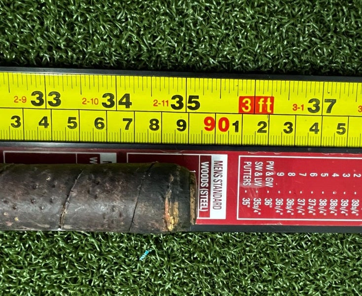 Wilson Seminole Hickory BiMetal Putter / ~35" / ORIGINAL LEATHER GRIP ...