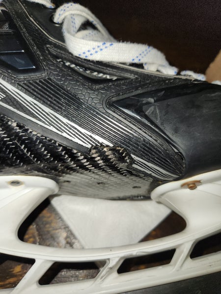 TRUE HOCKEY SKATES SIZE 9 MADE IN CANADA CUSTOM TUUK EDGE ...