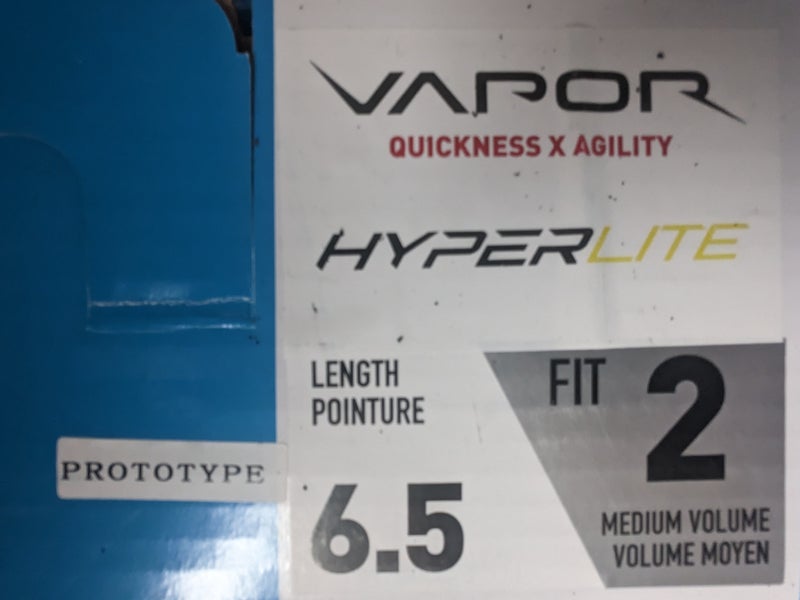 Senior New Bauer Vapor Hyperlite PROTOTYPE Hockey Skates Size 6.5 Fit 2 ...