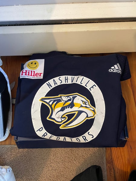 Nashville Predators #33 Adidas Goalie Cut 58G Practice Jersey ...