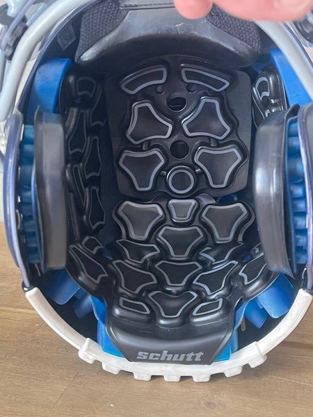 Used Extra Large Schutt F7 Helmet Cones With Visor And Chin Strap ...