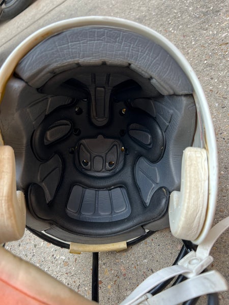 Adult Used Large White Adams Football Helmet | SidelineSwap | Buy and ...