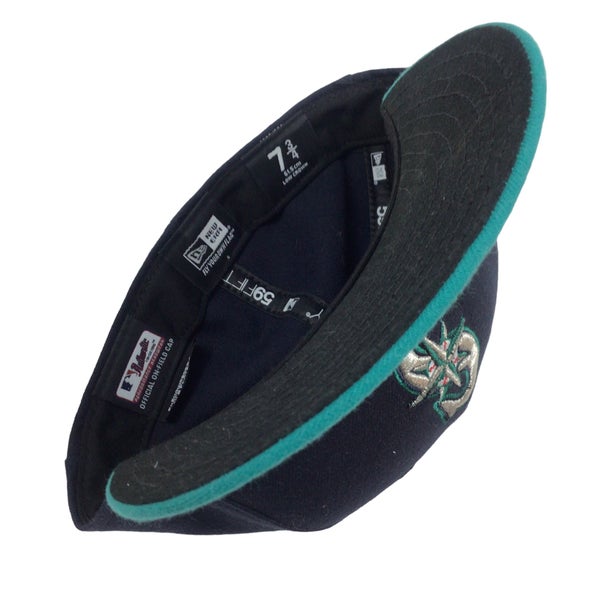 Seattle Mariners New era MLB Official on Field fitted cap. Deep navy ...