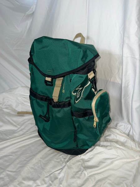 GREEN USF FOOTBALL TEAM ISSUED UTILITY BACKPACK *NEW* | SidelineSwap ...