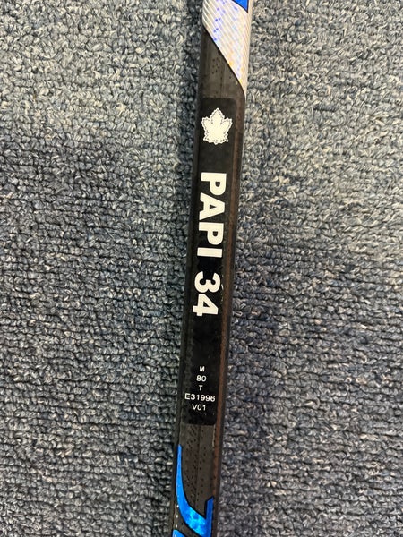 New Blue CCM FT4 PRO Pro Stock Stick Auston Matthews Toronto Edition LH ...