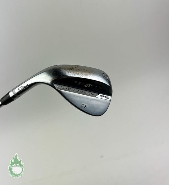 Used LEFT HAND Titleist Vokey SM8 K Grind Wedge 58*-14 Wedge Flex Steel ...