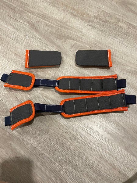 New Bauer Hyperlite Fit Tune Professor Strap & Knee Wing | SidelineSwap ...