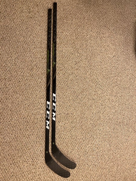 CCM Trigger 3D PMT Pro Stock Hockey Stick Jett Woo RH 85 Flex ...