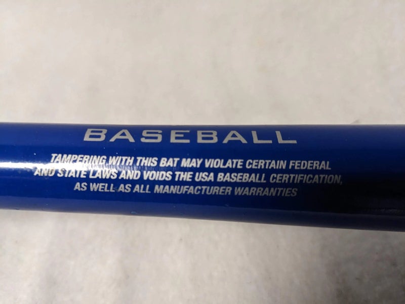Rawlings Wicked USA Certified Baseball Bat Size 30 In 21 Oz Blue Used ...