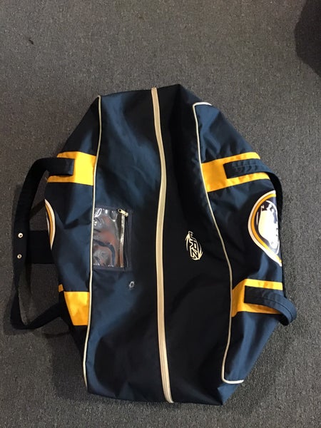 Used Pro Stock Buffalo Sabres Pro Stock JRZ Player Carry Bag ...