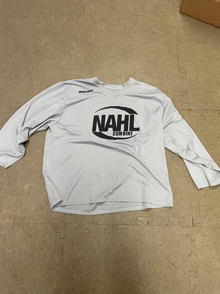 Gray Used XL Bauer Jersey (NAHL Combine) | SidelineSwap | Buy and Sell ...