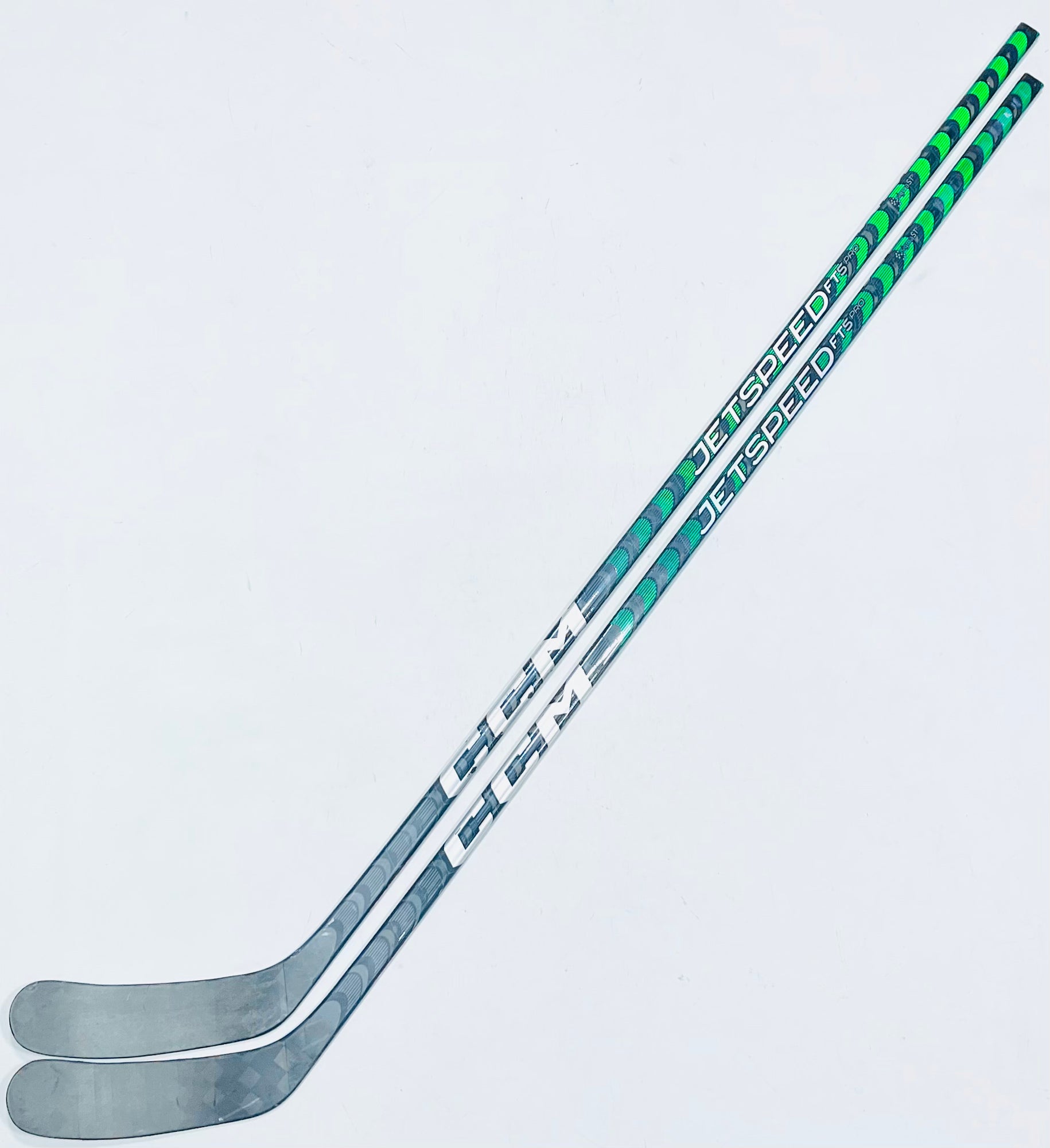 2 Pack Custom Green CCM Jetspeed FT5 Pro (Trigger 7 Pro Build) Hockey ...