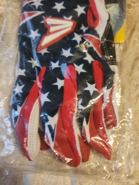 New Large Easton Elite Alex Bregman Series Batting Gloves. leather palm ...