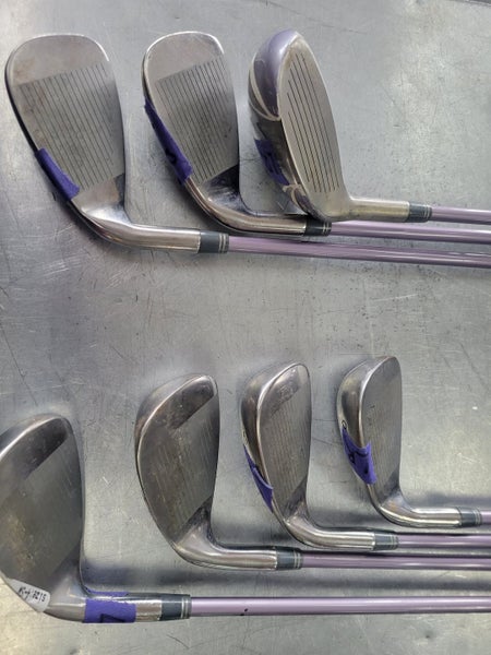 Used Lynx Regalia 4i-sw Ladies Flex Graphite Shaft Iron Sets ...