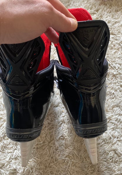 Pro stock Bauer Hyperlite prototype skates | SidelineSwap | Buy and ...