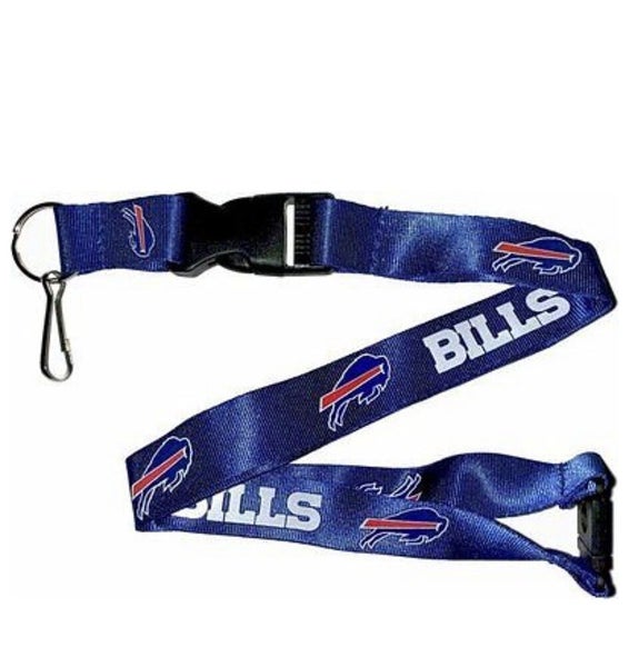 Buffalo Bills Breakaway 24'' Lanyard with KeyChain Clip NFL Logo Design ...