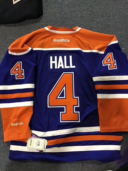 New With Tags Edmonton Oilers Men’s Medium Reebok Jersey #4 Hall ...