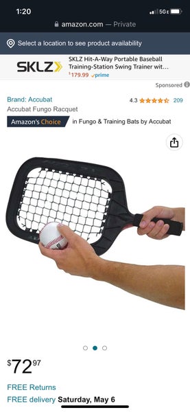Accubat Fungo Racquet | SidelineSwap | Buy and Sell on SidelineSwap