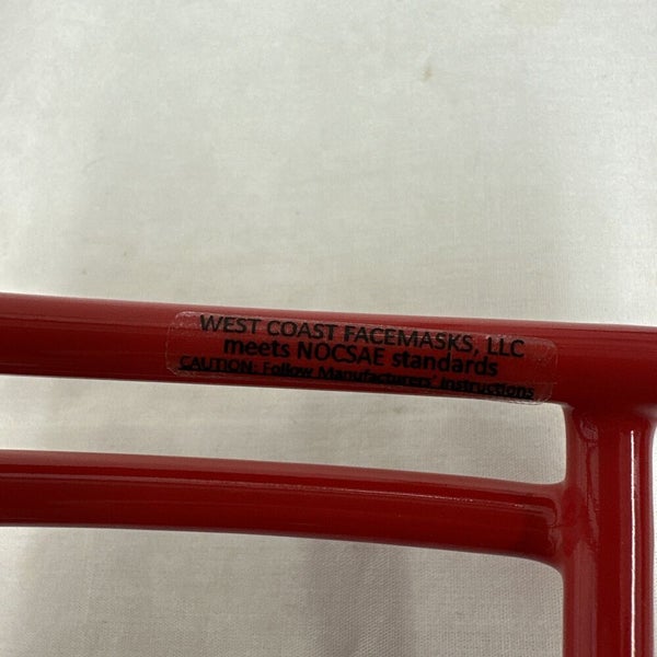 Riddell SPEED S3BD-SP Adult Football Facemask In SCARLET | SidelineSwap ...