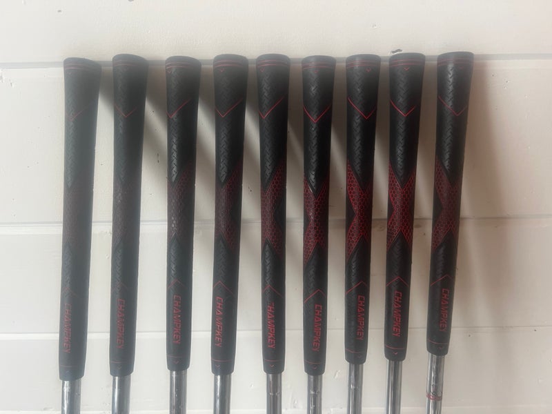 Cobra AMP Cell Silver iron set 4-PW-SW-GW +.5” True Temper Dynalite ...