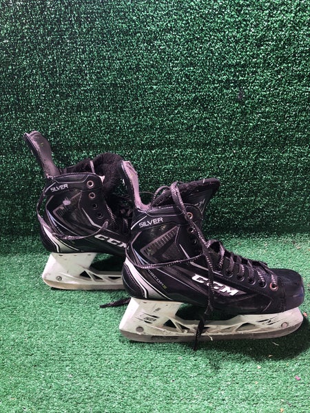 Ccm Silver Hockey Skates Adult 9.5D Skate Size | SidelineSwap | Buy and ...