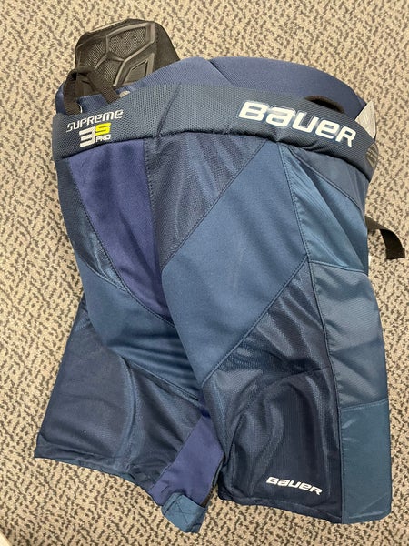 Bauer Navy Supreme 3S Pro Intermediate Medium Pant | SidelineSwap | Buy ...