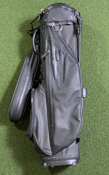 Titleist Linksmaster Carry Bag Black 3-Way Divide Single Strap Golf Bag ...