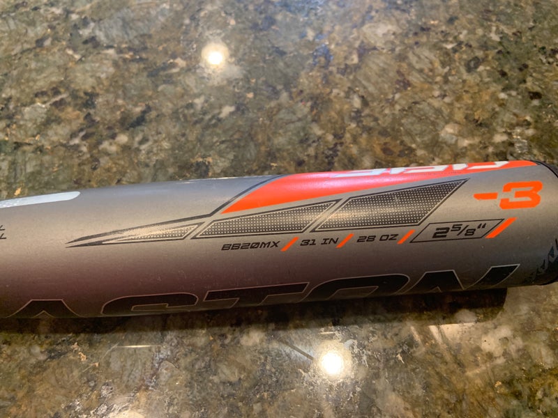 EASTON Maxum 360 BBCOR Certified Composite Bat (-3) 28 oz 31 ...