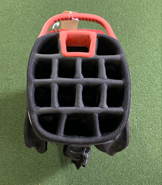 Ping Traverse Cart Bag Black 14-Way Divide Single Strap Golf Bag ...