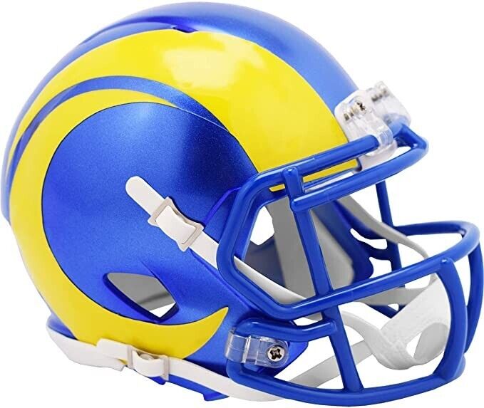 Los Angeles Rams Helmet Riddell Replica Mini Speed Style | SidelineSwap ...