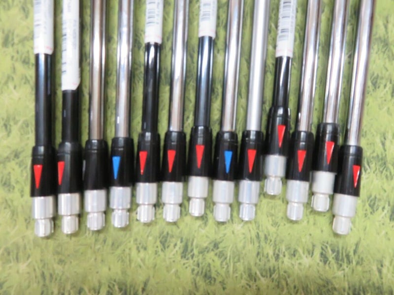TAYLORMADE FITTING CART / DEMO Iron Shafts - Lot of 13 Shafts - #B ...