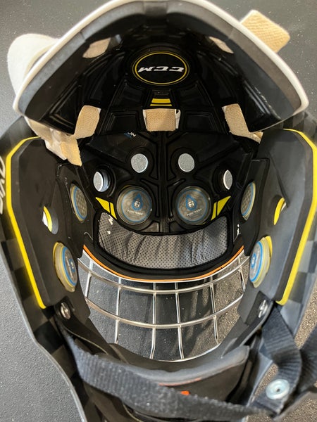 Senior Used CCM Axis Pro Goalie Mask | SidelineSwap | Buy and Sell on ...
