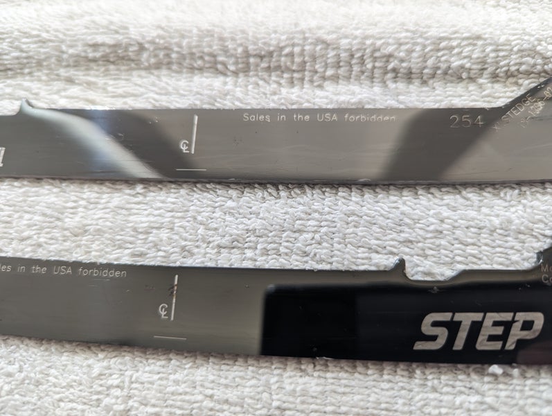 Used Black Step Steel XL ST Edge 254mm For Bauer LightSpeed Edge ...