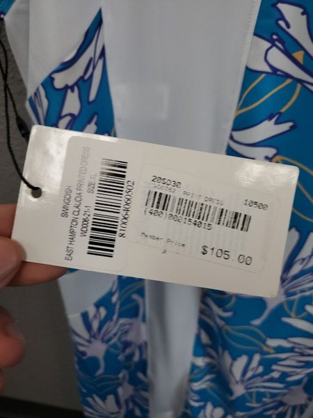 NEW SWING DISH LADIES GOLF EAST HAMPTON DRESS -FLORAL (XL ...