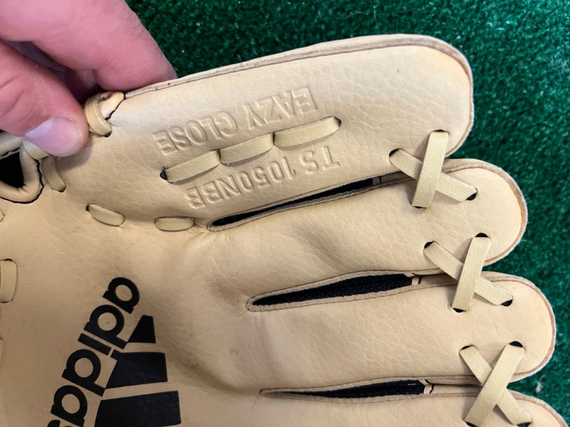 Used Adidas Easy Close Left Hand Throw Infield Baseball Glove 10.5 ...