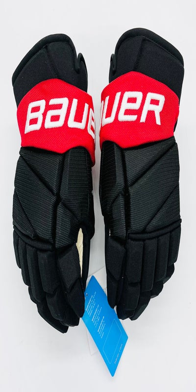 Bauer Pro stock 14” Vapor 2x pro hockey gloves Arizona Coyotes Kachina ...