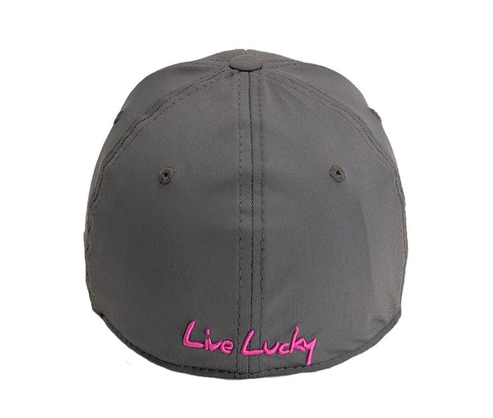 NEW Black Clover Live Lucky BC Pure 1 Psych Pink/Charcoal Fitted L/XL ...